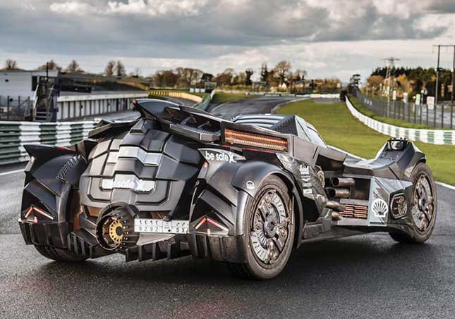 See Real-Life 'Arkham Knight' Batmobile in Action | Geekfeed