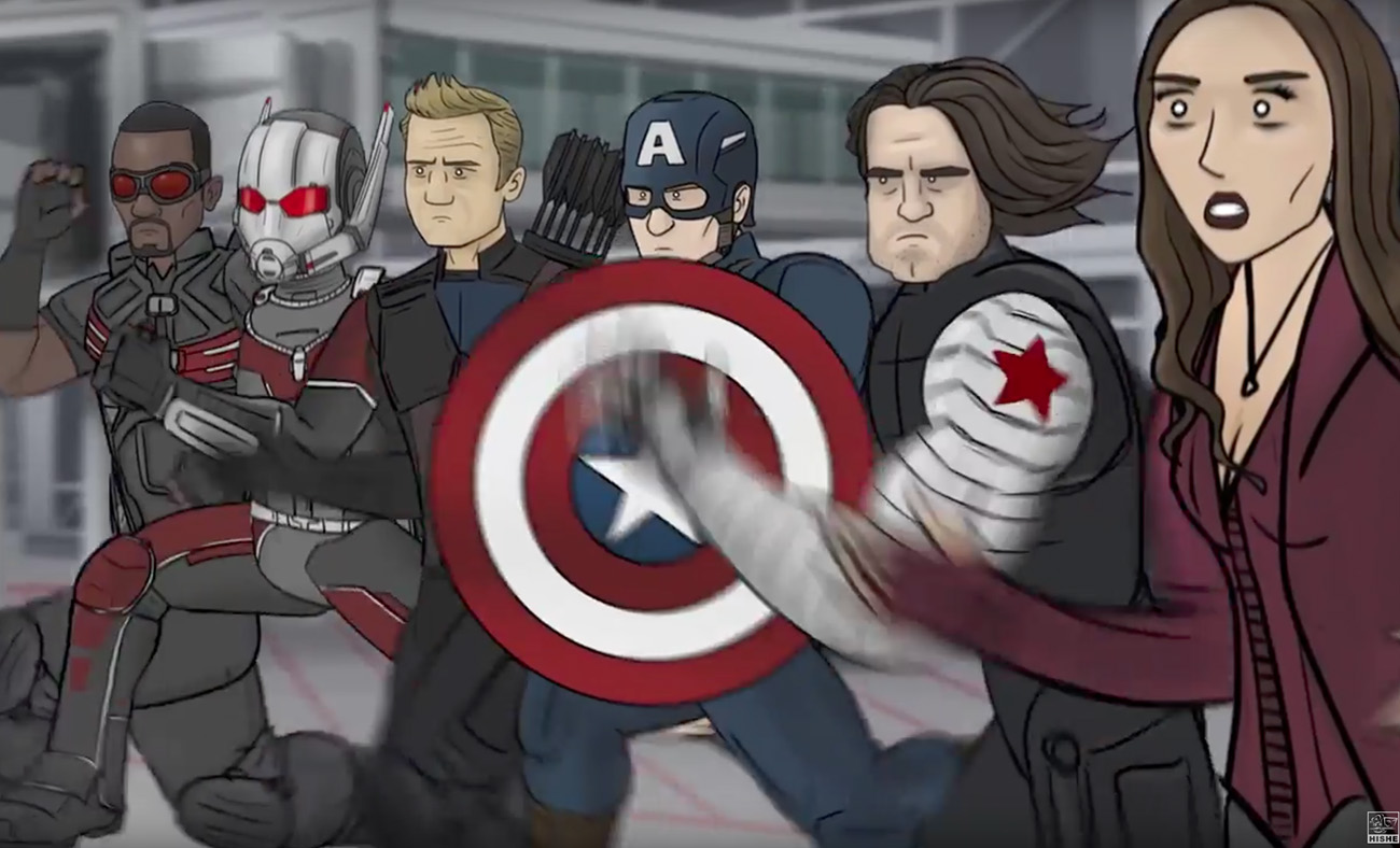 WATCH: HISHE 'Captain America: Civil War' With Usual Awesomeness